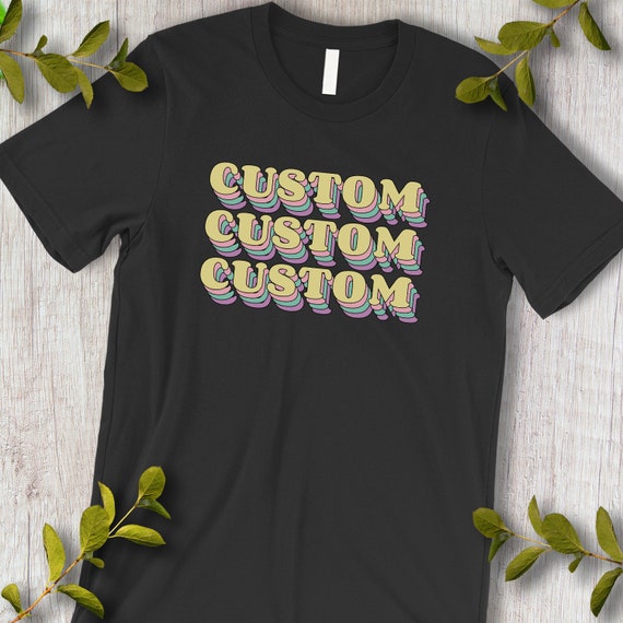 U N I S E X Custom Retro Graphic Shirts Sorority Basic Tee | Etsy