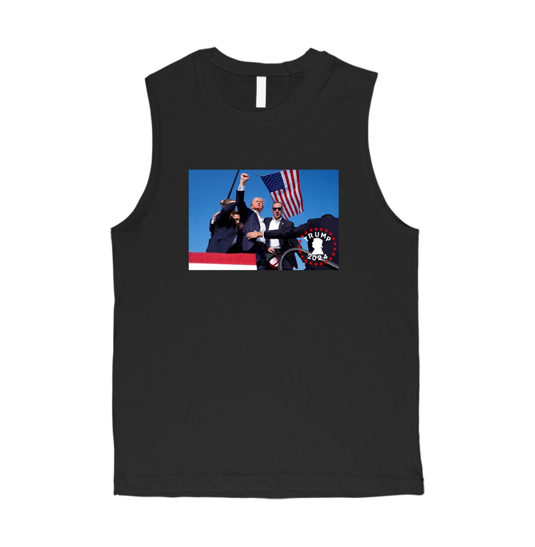 M E N S | Donald Trump 2024 Muscle Tops Tank Tops, Donald Trump Mens ...