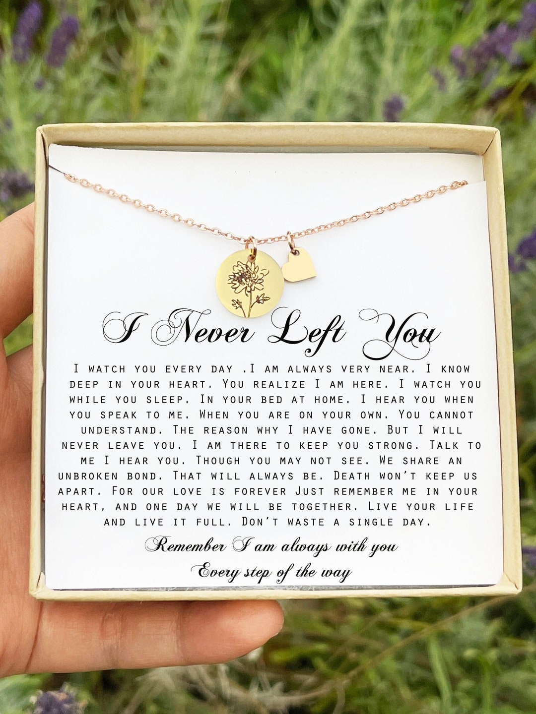 Angel Wings Necklace Gift From Heaven Memorial Gift From Angel Passed ...