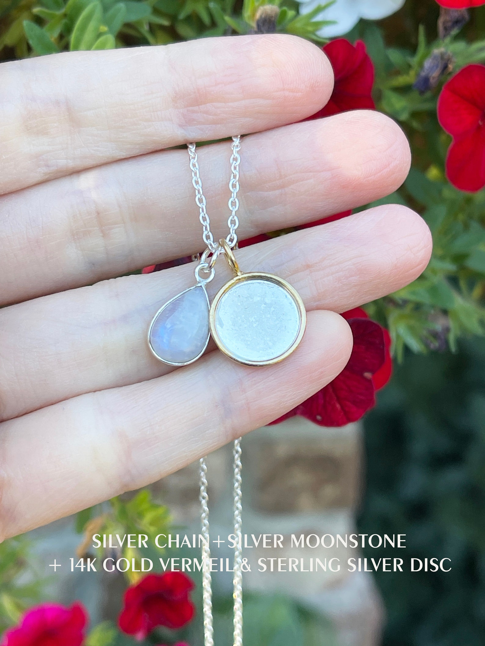 Fresh Start Gift Genuine Moonstone Necklace Divorce Gift for Her New ...