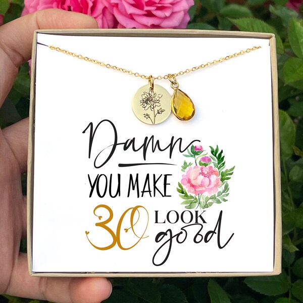 Daughter 30th Birthday Jewelry - Etsy