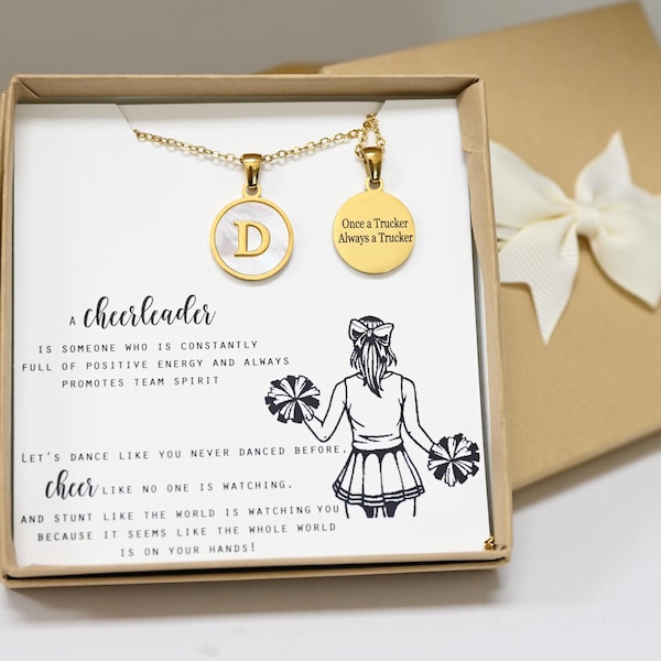 Cheerleader Necklace - Etsy