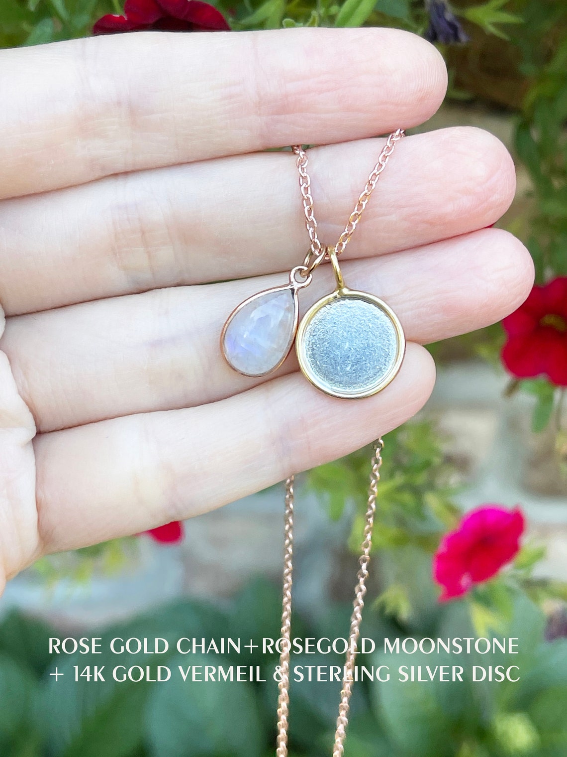 Fresh Start Gift Genuine Moonstone Necklace Divorce Gift for Her New ...