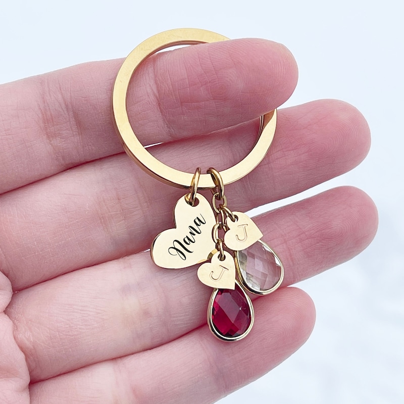 Gigi Keychain Leather - Etsy