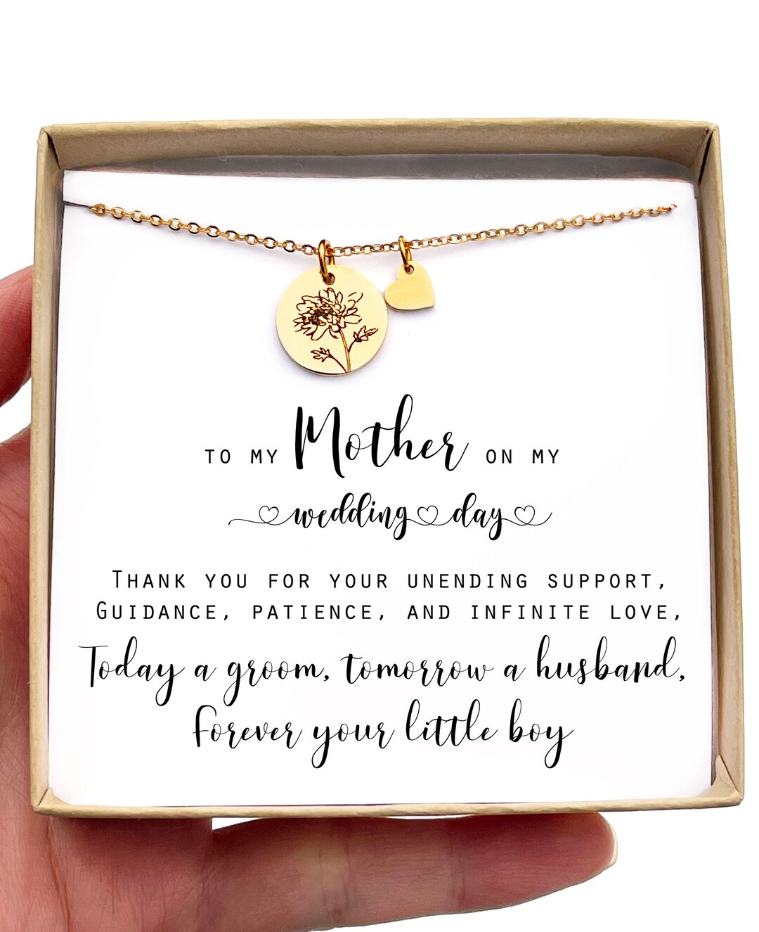 Mom Wedding Gift From Groom to Mom Wedding Gift for Mom Mother of the ...