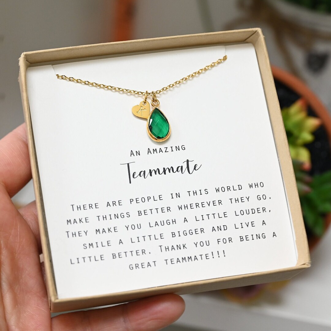 Personalized Teammate Gift Idea for Female Coworker Appreciation Team ...