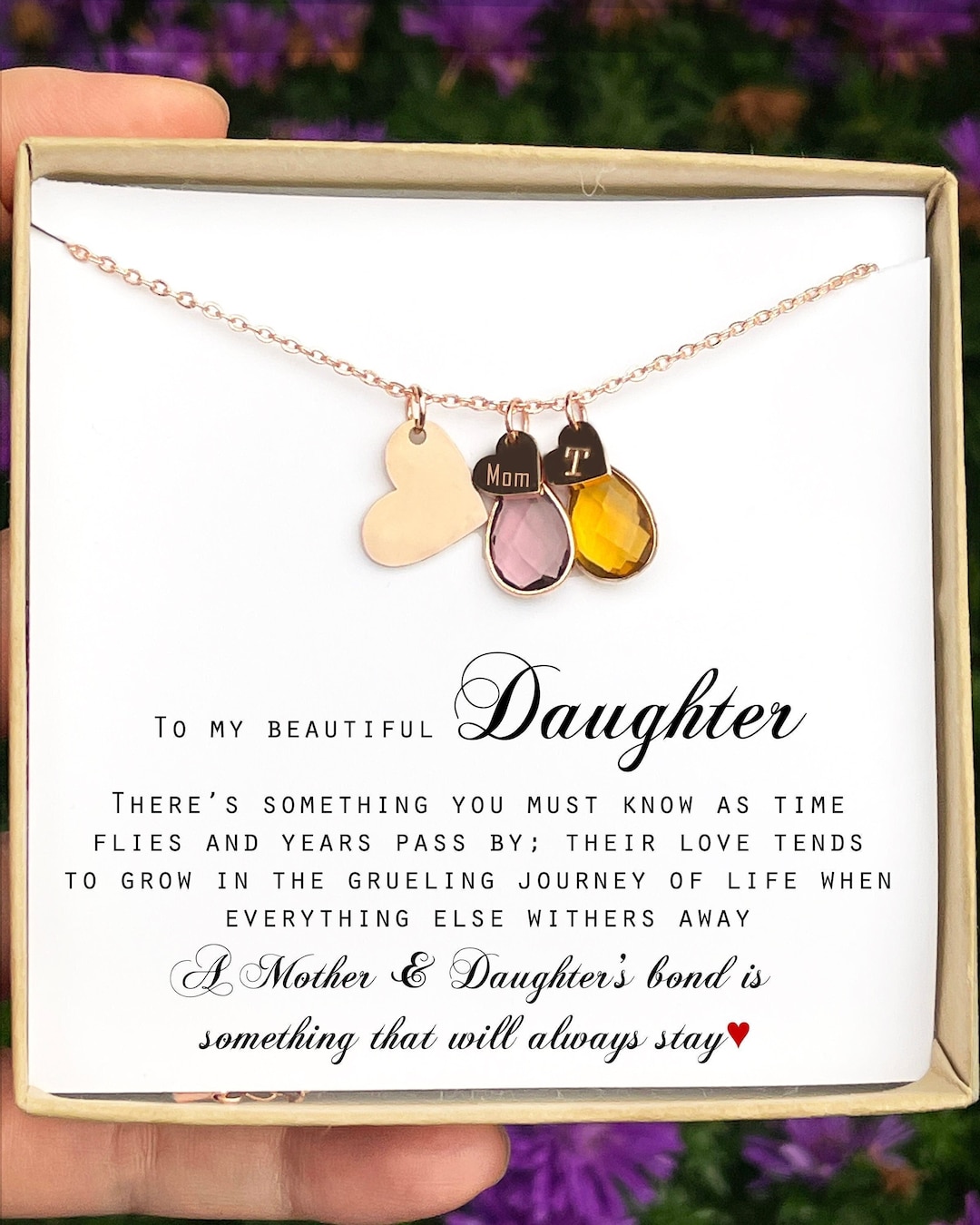 Personalized Daughter Birthday Gift From Mother to Daughter Gift ...