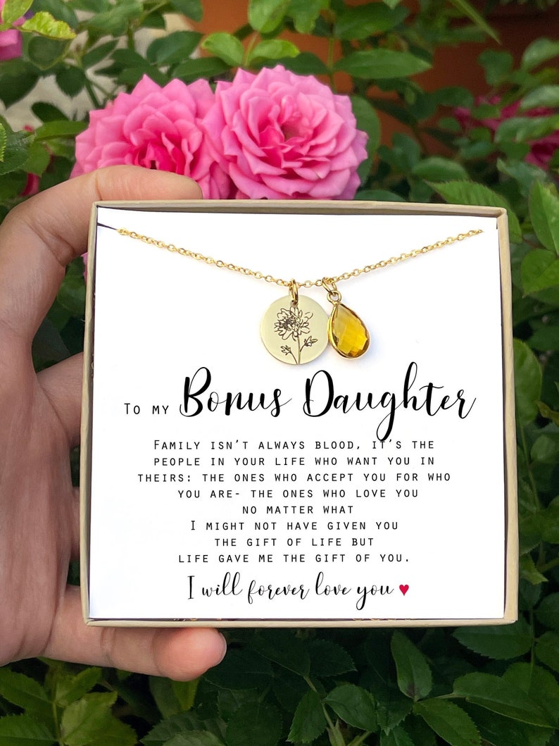Step Daughter Gift for Step Daughter Bonus Daughter Gift - Etsy