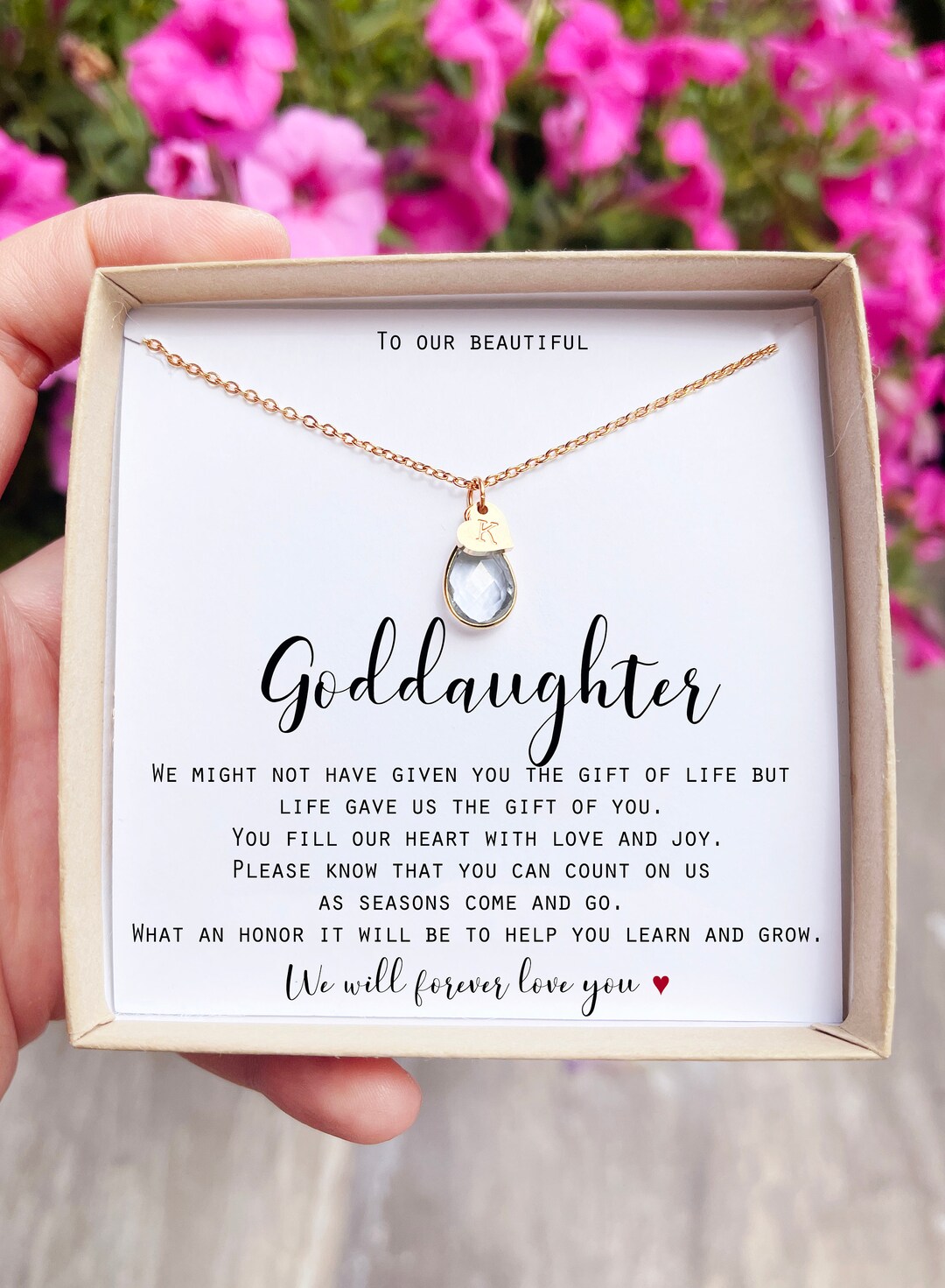 Personalized Gifts Christening Gift for Goddaughter Gift From ...