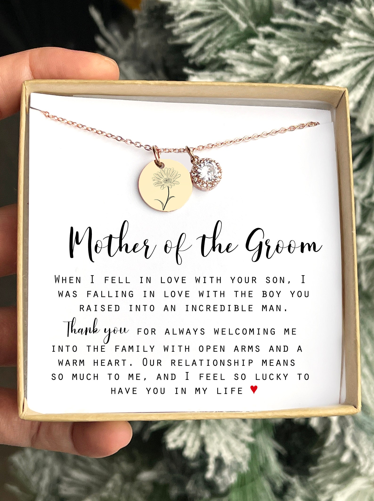Personalized MOTHER of the GROOM Gift From BRIDE Mother of the - Etsy UK