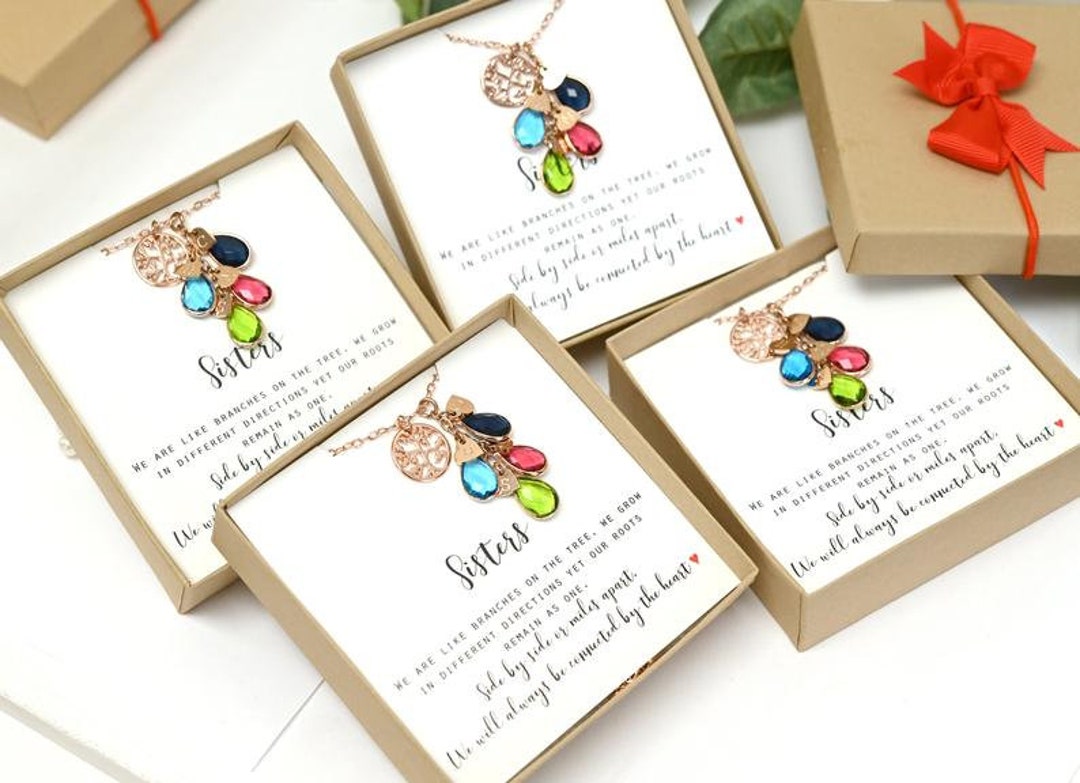 Wedding Jewelry Gift for Sister of the Bride Wedding Day Gift for ...