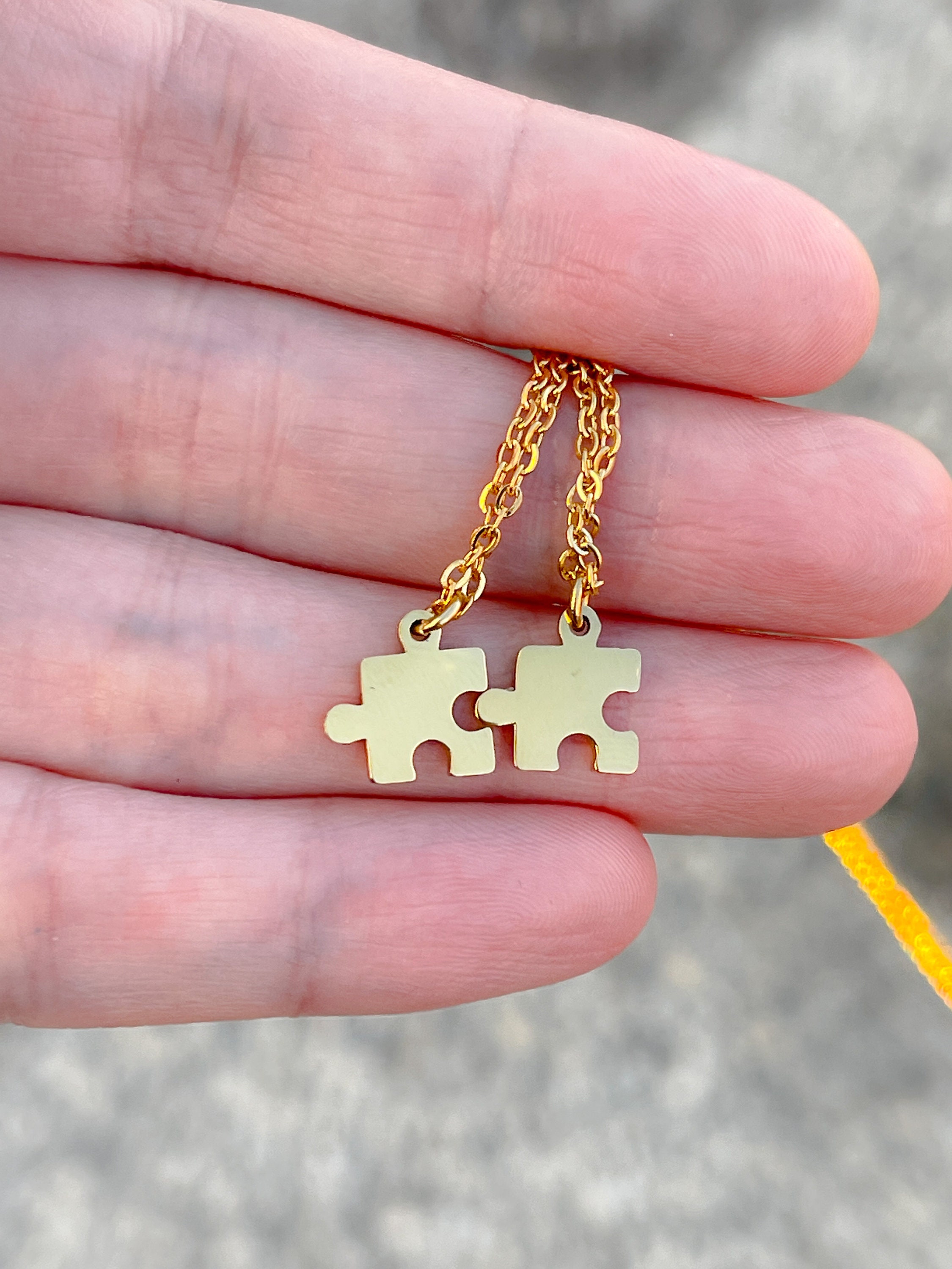 Friend Group Necklaces, Puzzle Piece Necklace, Graduation Gift, Best ...