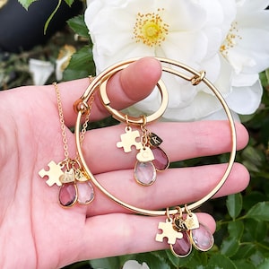 Autism Necklace Autism Awareness Necklace Autism Teacher Gift - Etsy