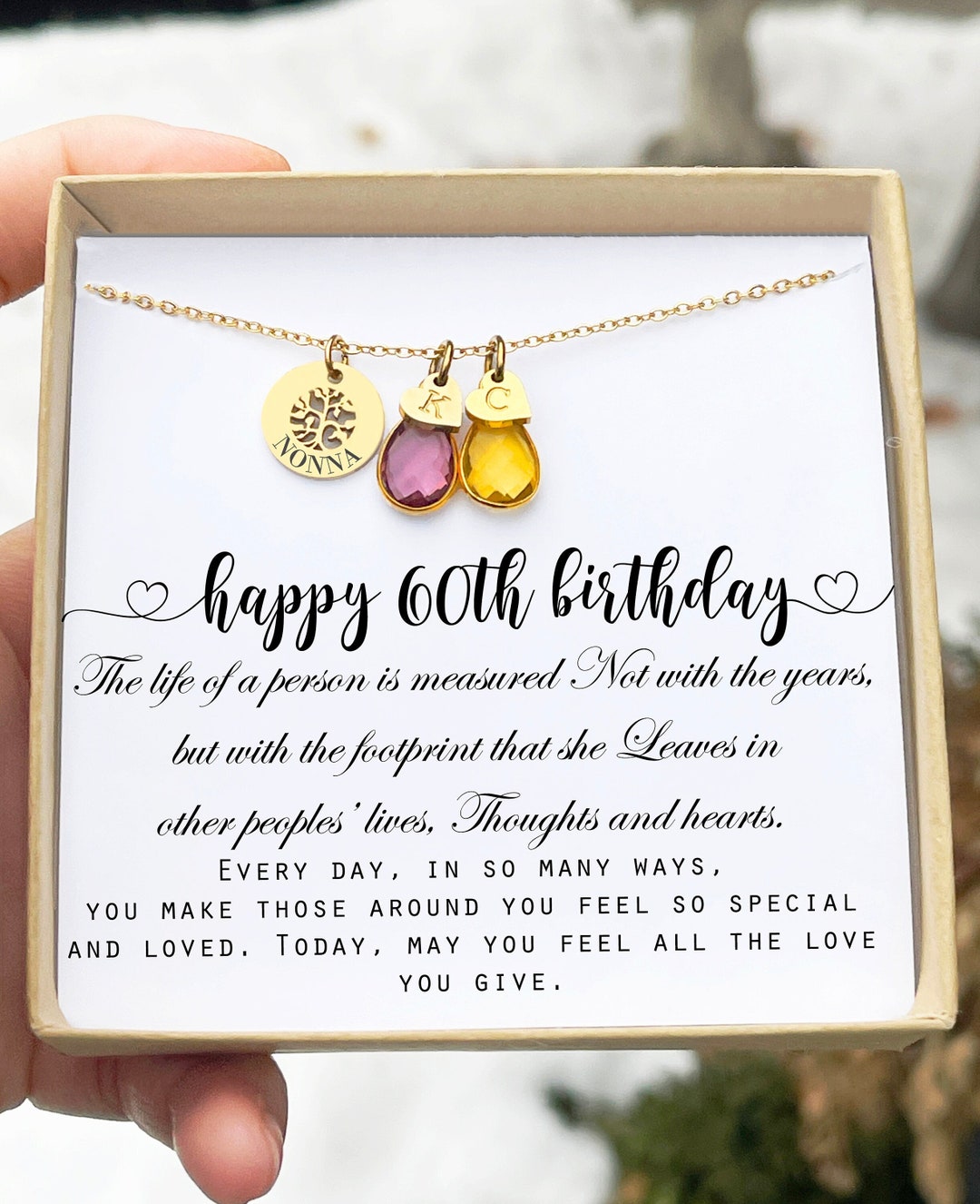 60th Birthday Gifts for Women 60th Birthday Gifts for Mom 60th Birthday ...