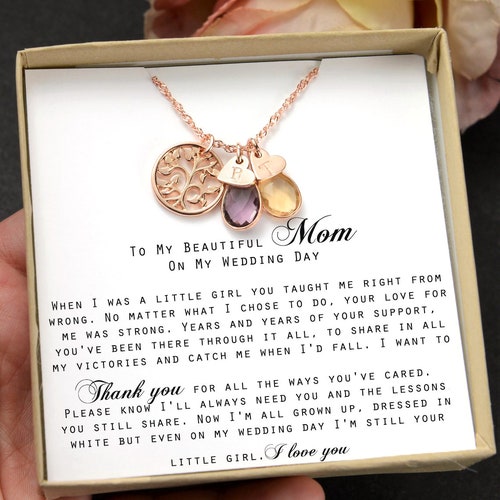 Mother of the Bride Gift Mom Gift From Bride to Mom First - Etsy