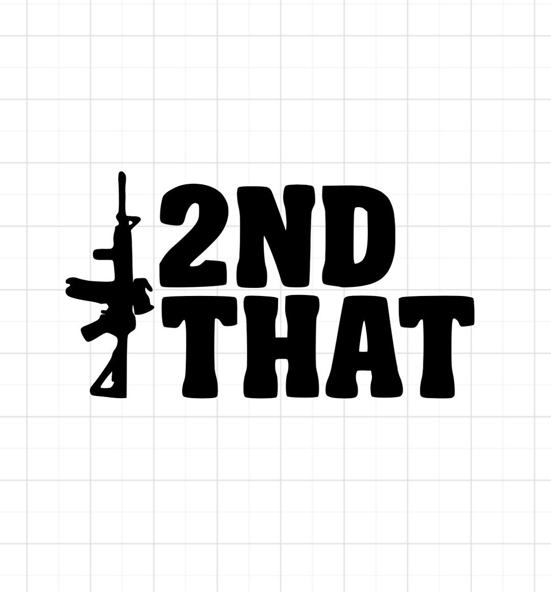 2nd That 2A Decal - Etsy