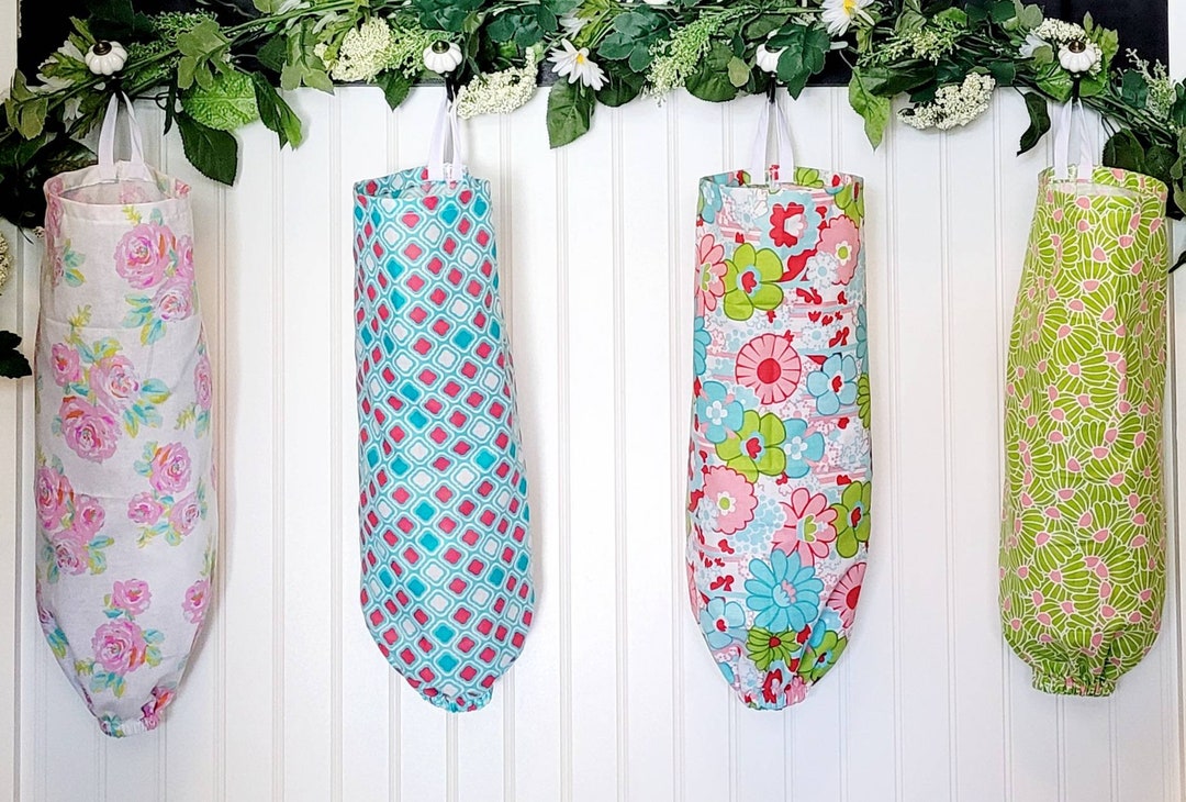 Spring Plastic Bag Holder, Plastic Bag Storage Container, Plastic Bag ...