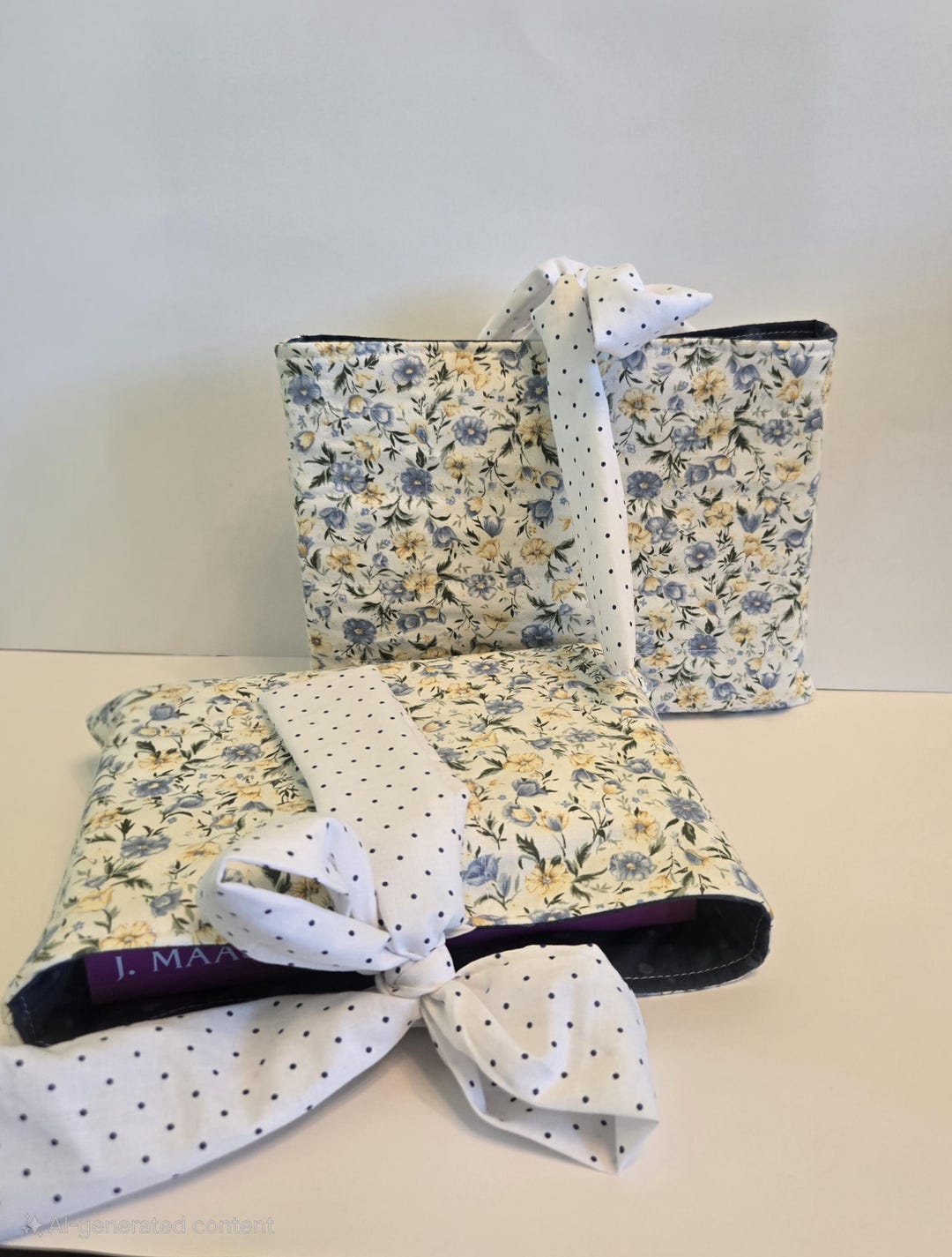 Quilted Bow Book Sleeve, Kindle Sleeve, Tablet Sleeve, Book Cover ...