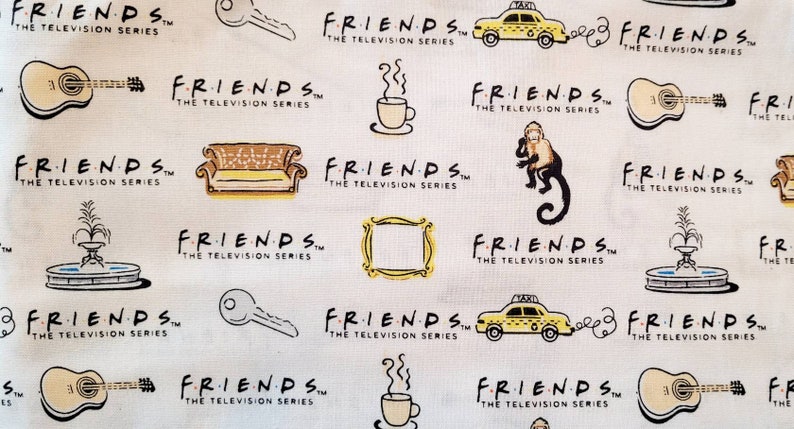 Microwavable FRIENDS TV Bowl Cozy, Large, Cozies, Hot Pad, Soup Bowl ...