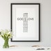 God is Love in 20 Different Languages | Christian Printable | Bible ...