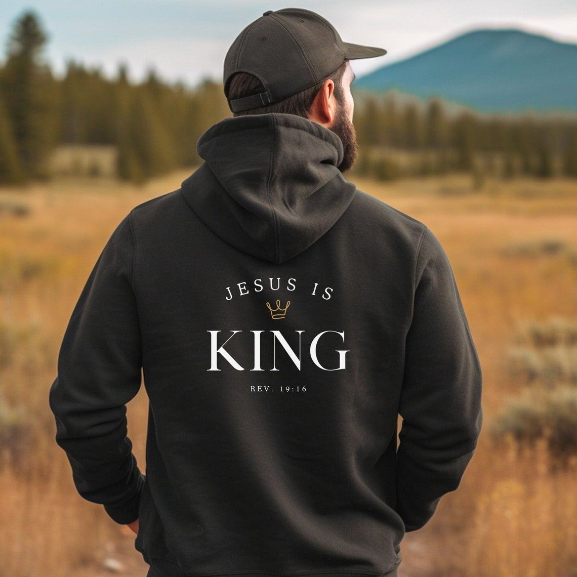 Jesus is King Hoodie Unisex - Etsy