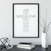 God is Love in 20 Different Languages | Christian Printable | Bible ...