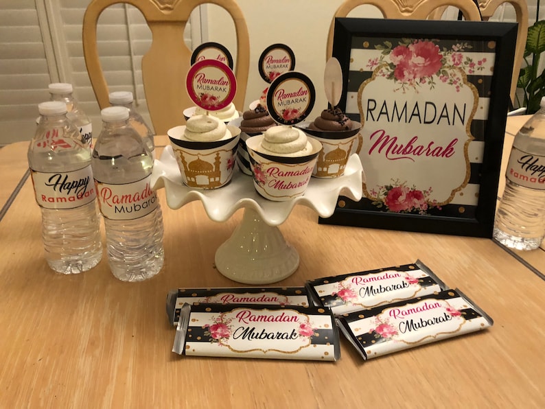 Pink & Gold RAMADAN Decor Kit Complete Ramadan Decor Party Package ...