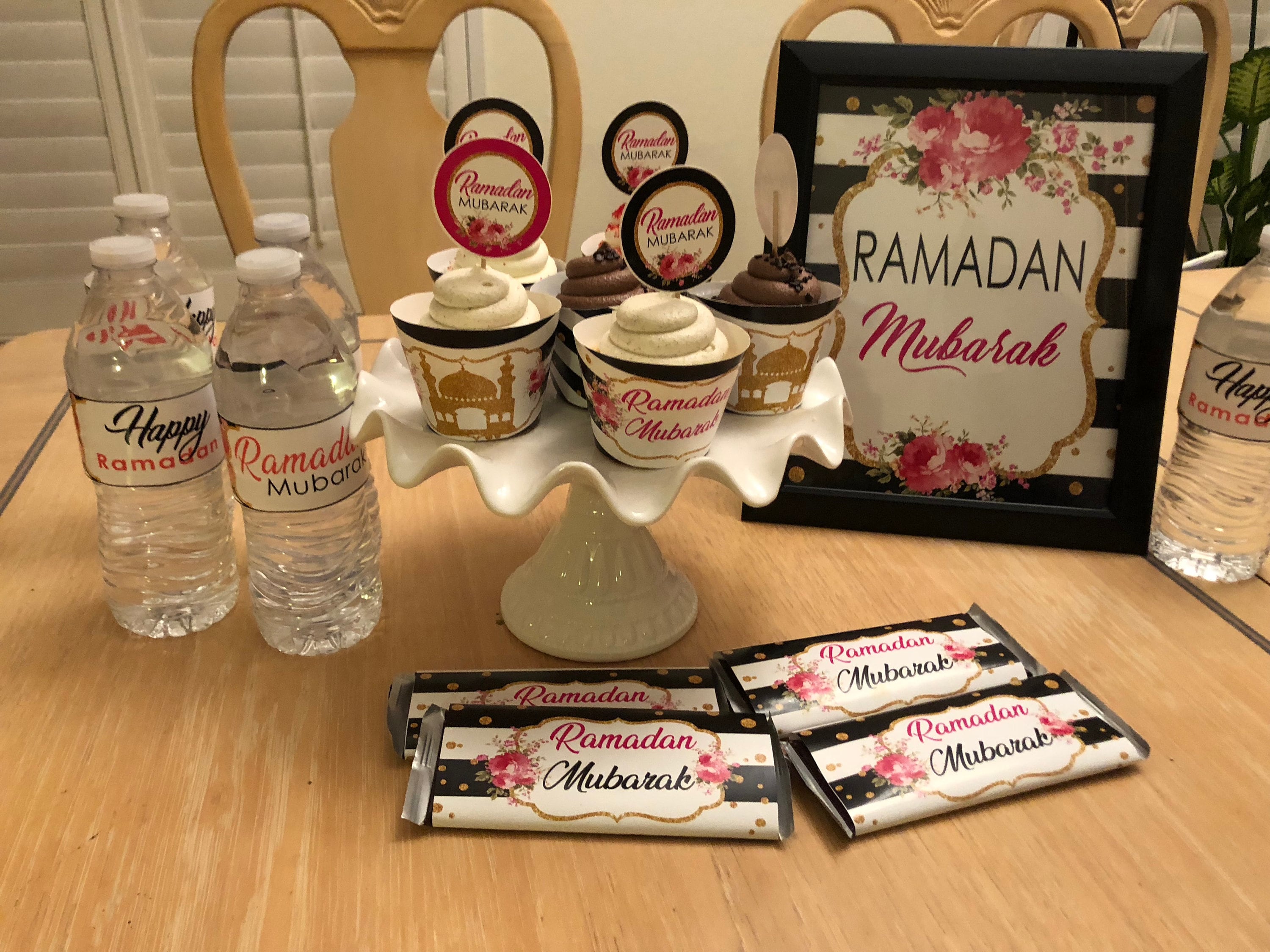 Pink & Gold RAMADAN Decor Kit Complete Ramadan Decor Party Package ...