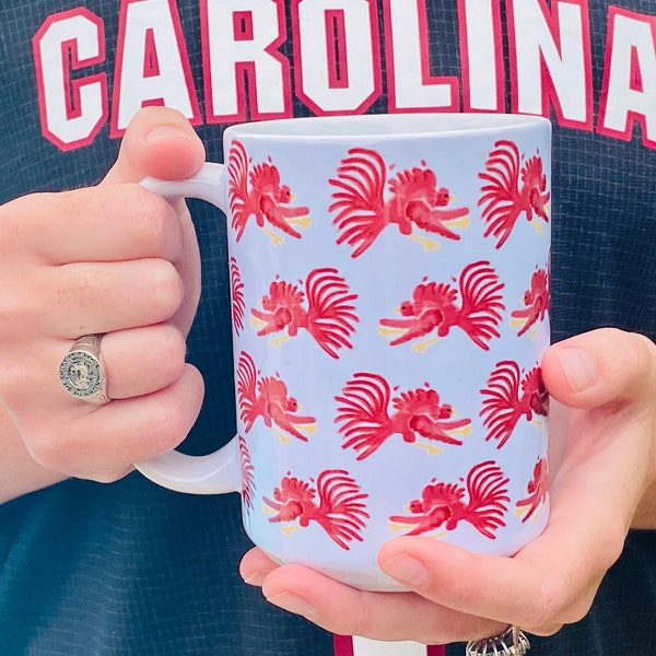 South Carolina Mug - Etsy