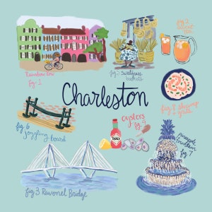 Coaster Cork Charleston Set of 4 - Etsy