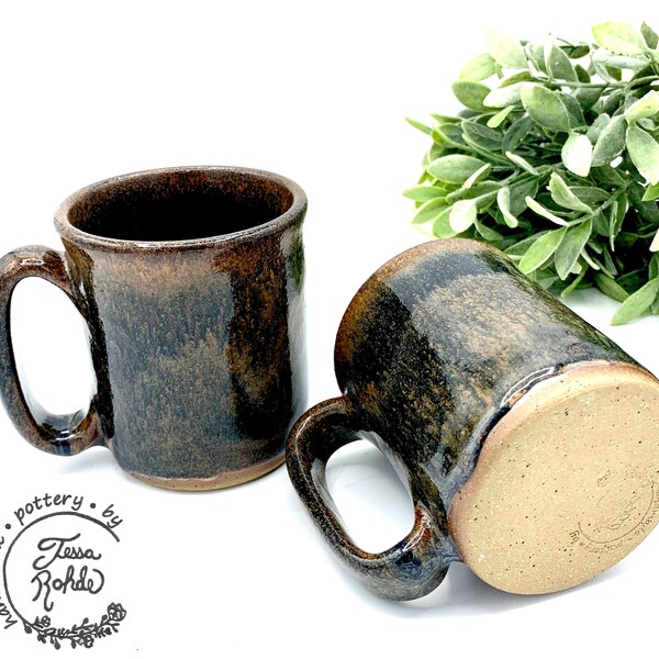Stoneware Coffee Mug - Etsy