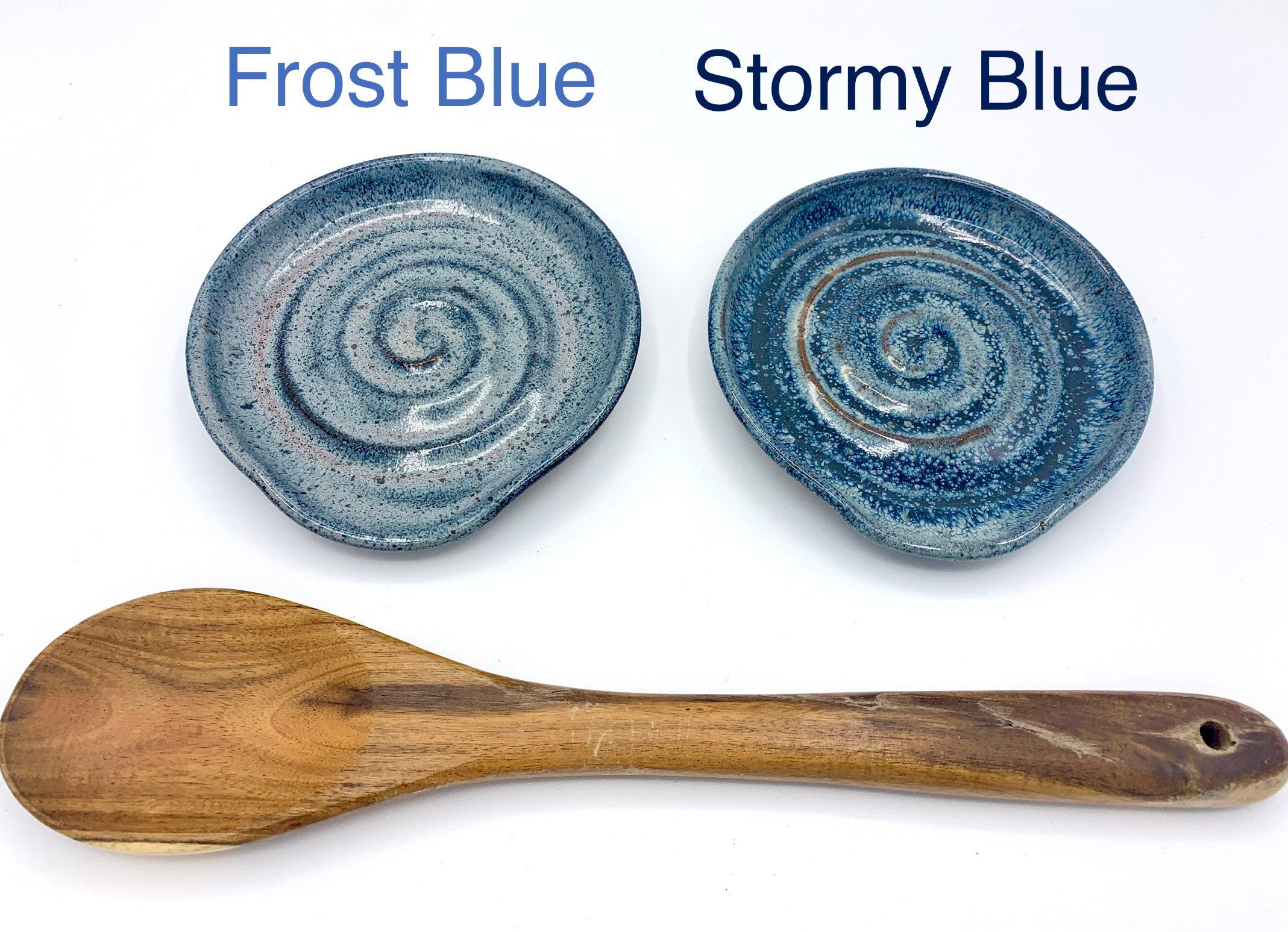 Stoneware Spoon Rest/ Handmade Pottery/ Colonial Collections - Etsy