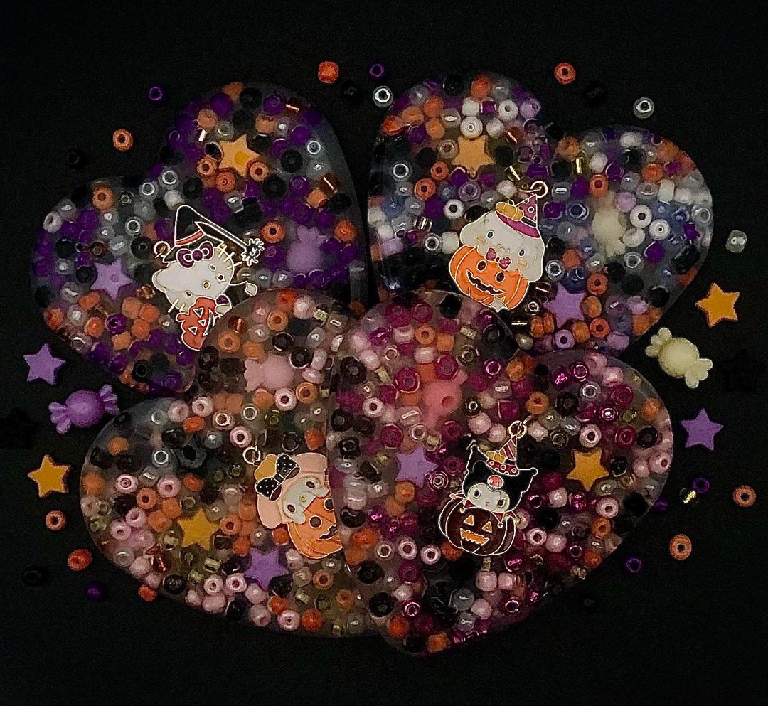 Pickn Poppers Limited Edition Halloween Sanrio Hello Kitty Picky Pad ...