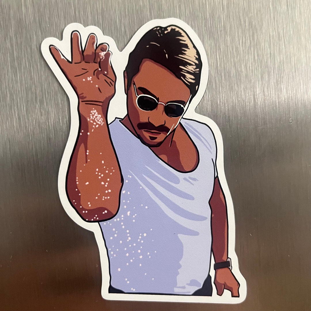 Salt Bae Magnet - Etsy