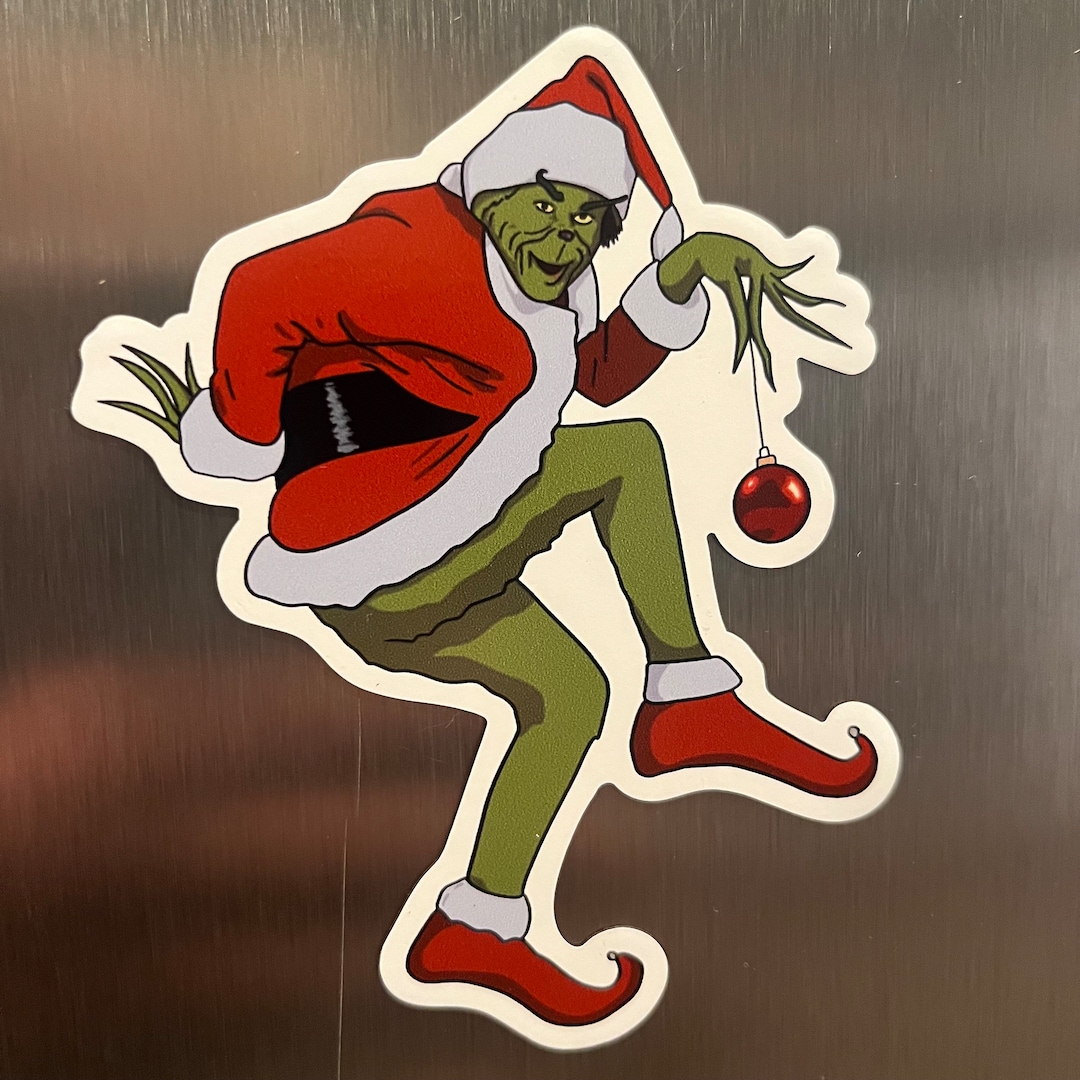 Grinch Magnet - Etsy