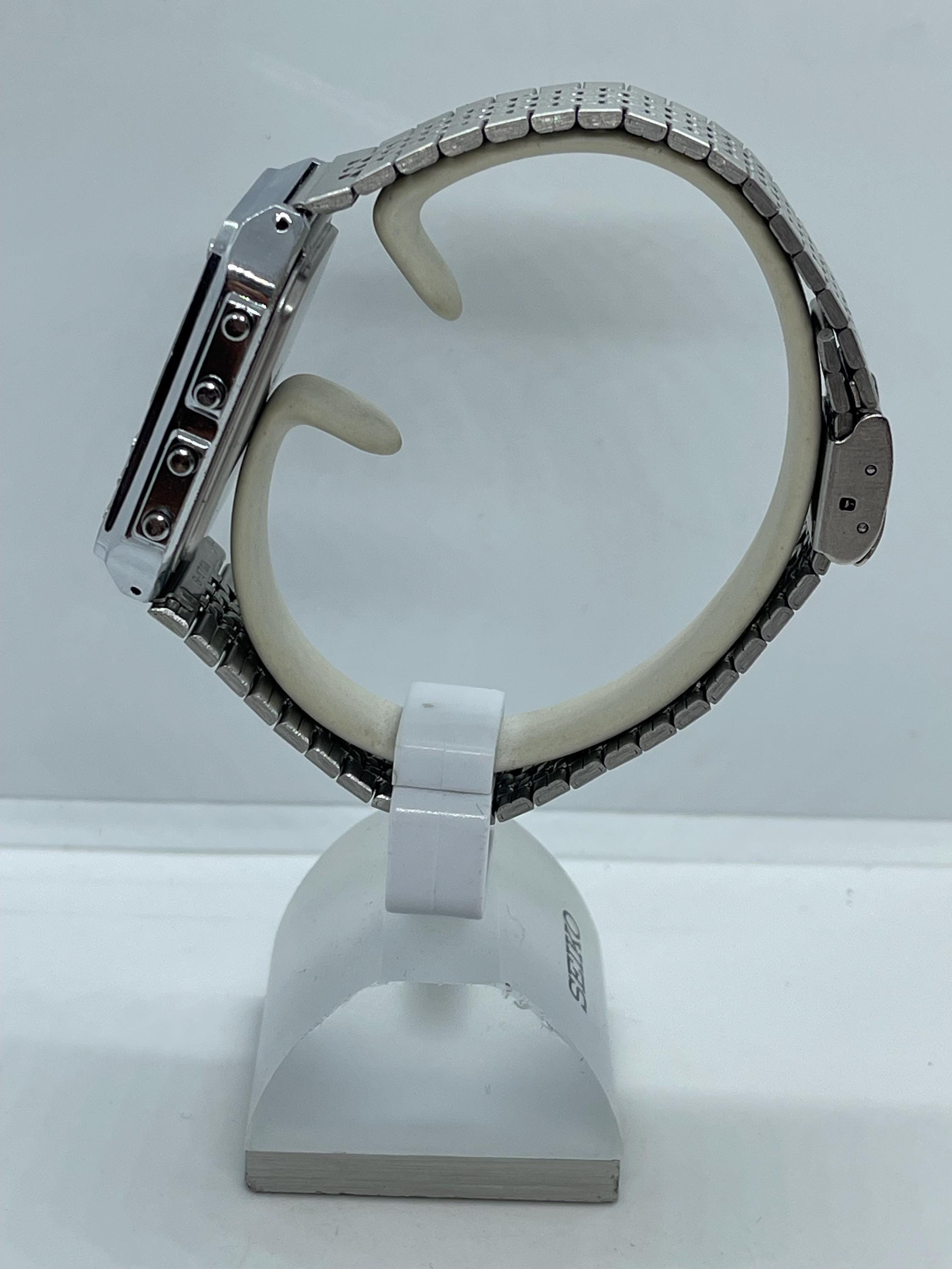 Casio CFX-200 Scientific Calculator Watch Vintage Mens Watch Rare Japan ...