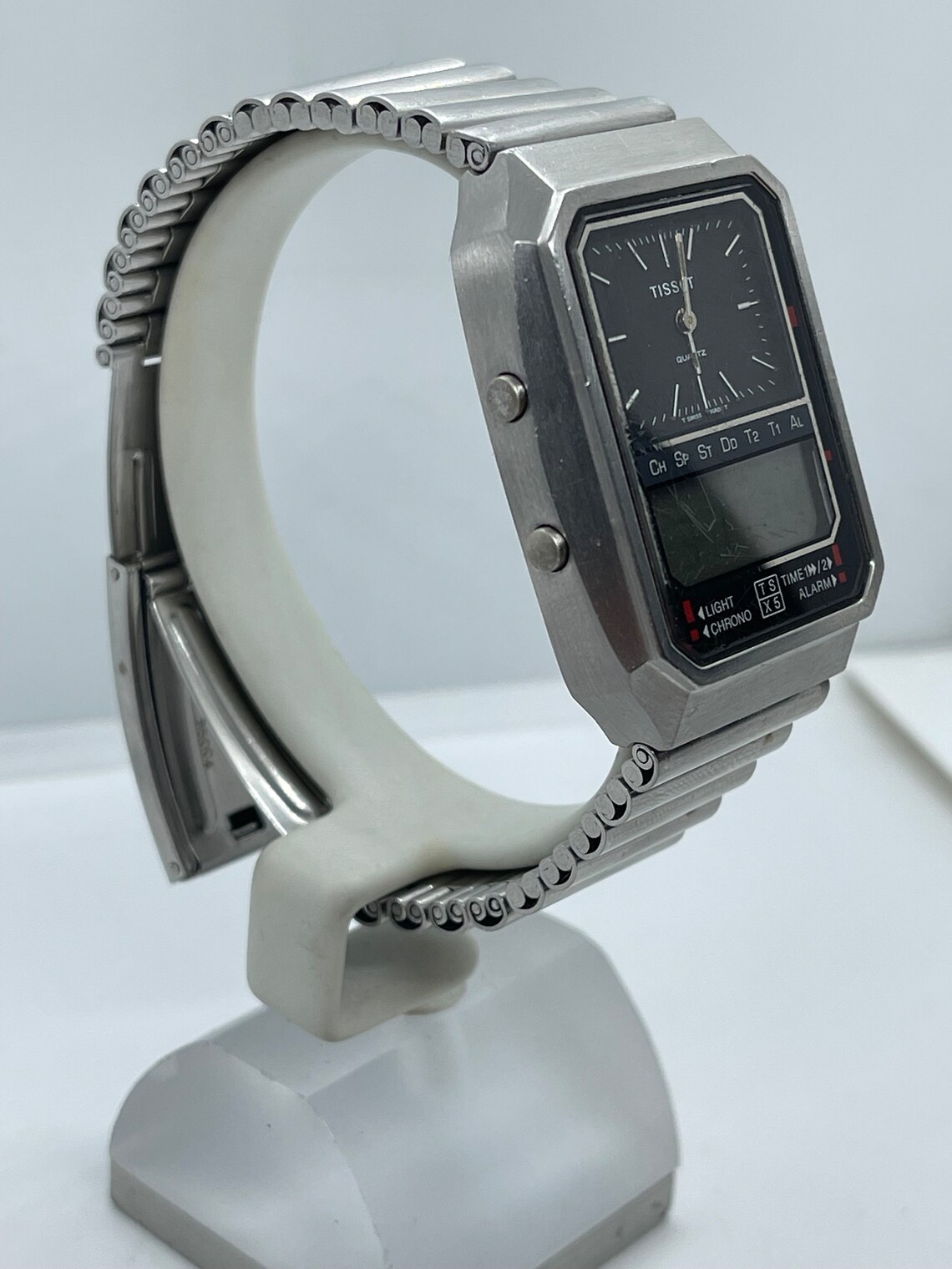 Tissot TSX5 Calibre 2045 Team Lotus F1 Wrist Watch Vintage Swiss Ana ...