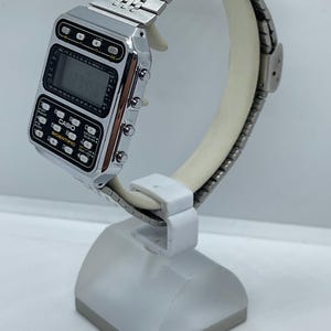 Casio CFX-200 Scientific Calculator Watch Vintage Mens Watch Rare Japan ...