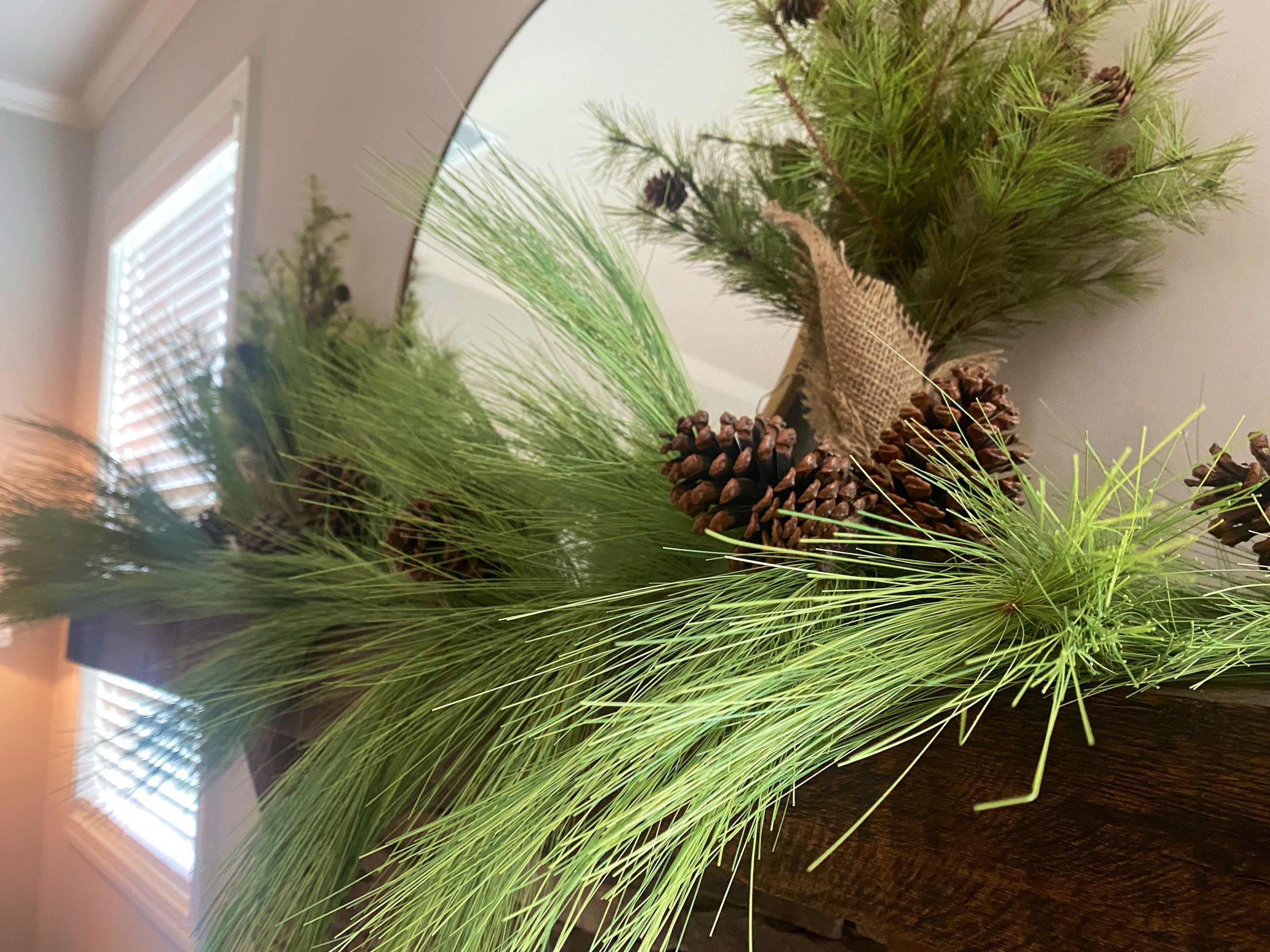 Long Needle Pine Garland Pine Garland Fall Garland - Etsy