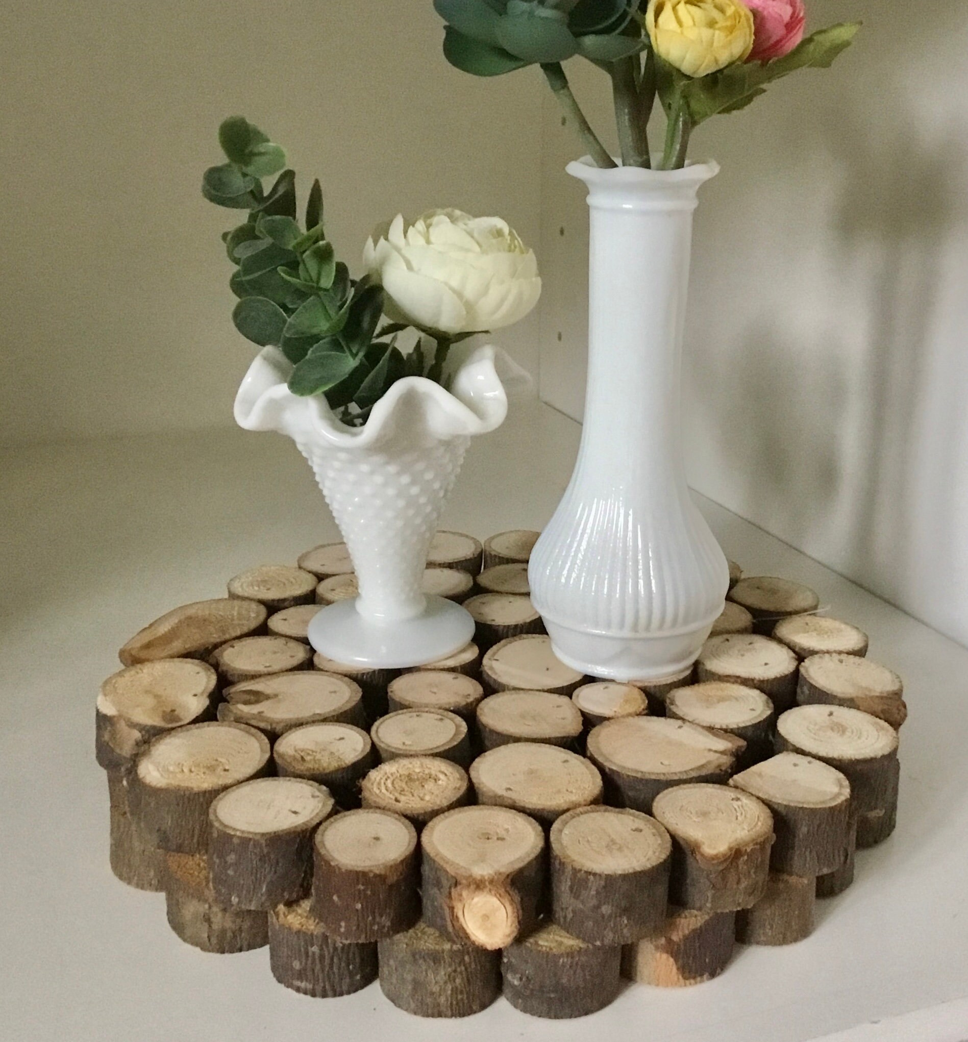 Wood Riser Wooden Decor Wood Tray Woodland Nursery Decor | Etsy