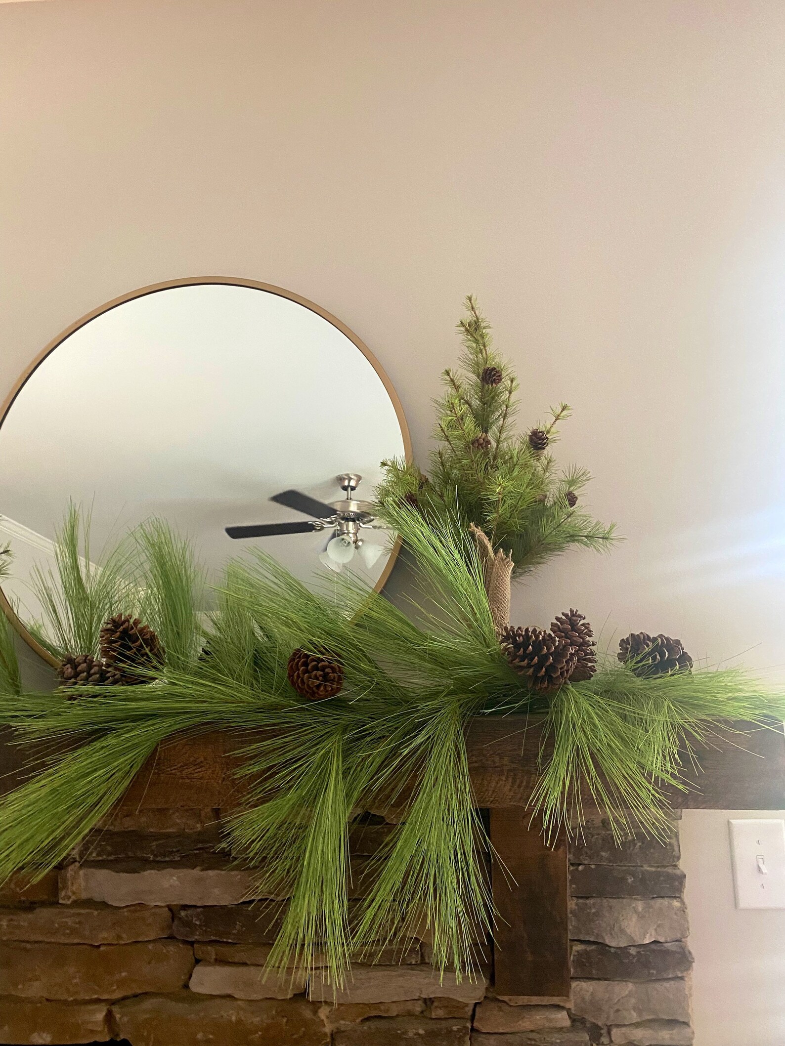 Long Needle Pine Garland Pine Garland Fall Garland - Etsy