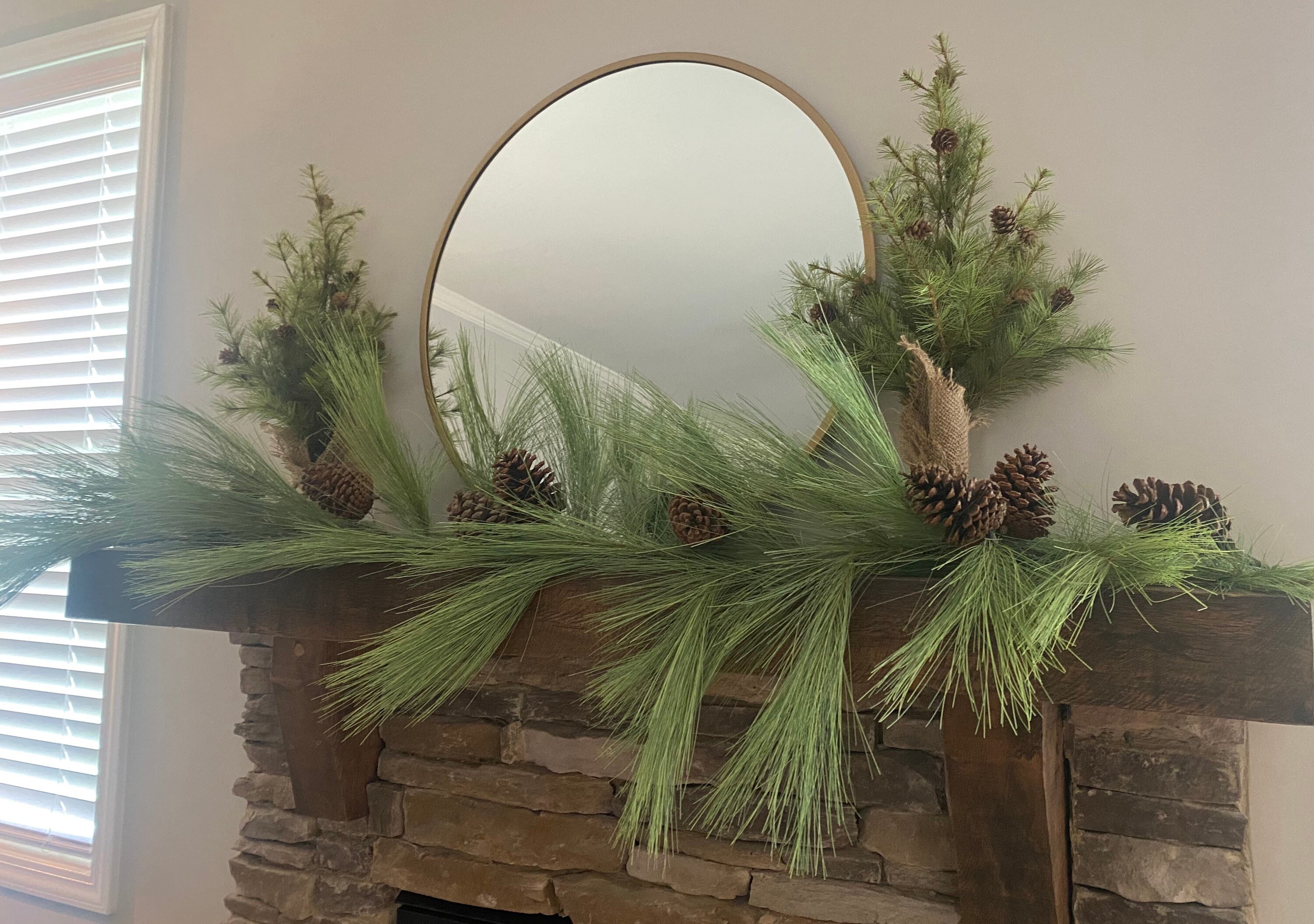 Long Needle Pine Garland Pine Garland Fall Garland - Etsy