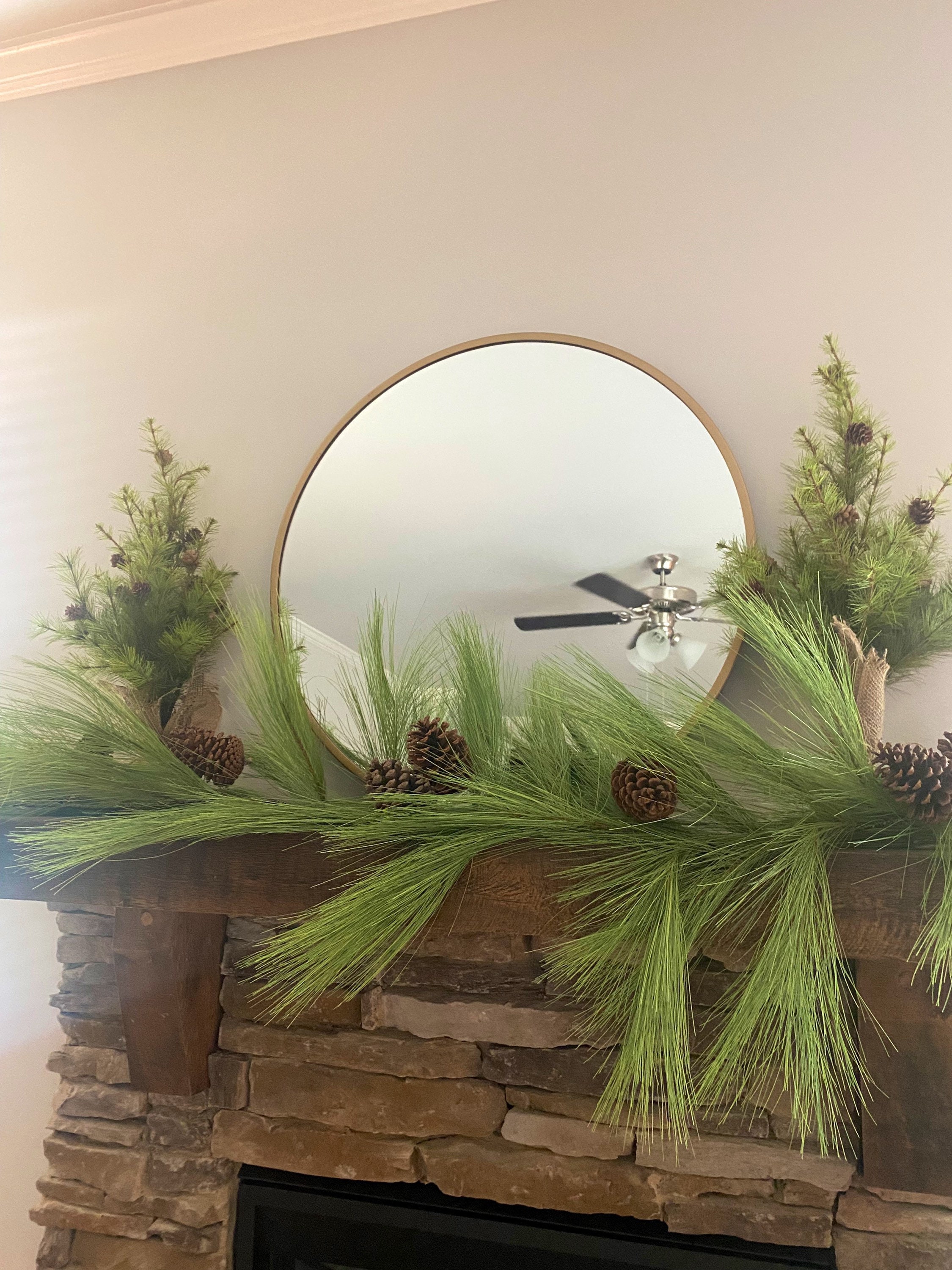 Long Needle Pine Garland Pine Garland Fall Garland - Etsy