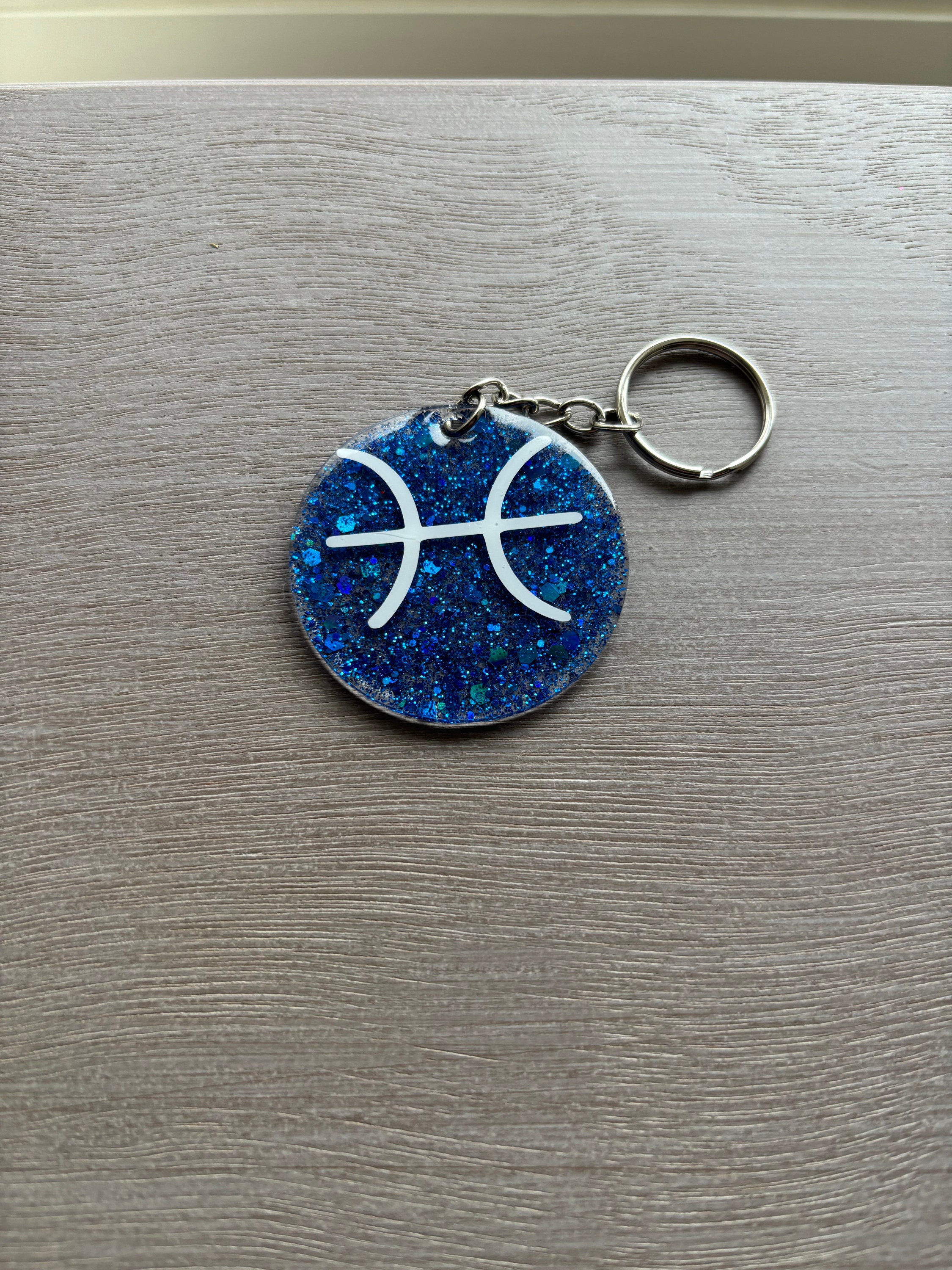 Zodiac Sign Keychains - Etsy