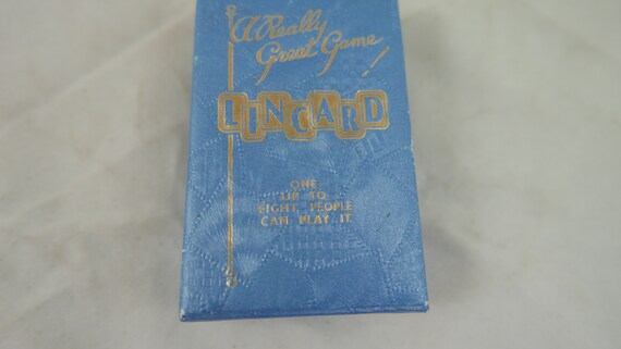 Vintage Lincard Card Game by J Wolf Still Sealed 3 Pence | Etsy