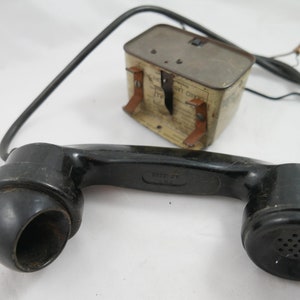 Pair of WW2 Internal Telephones | Etsy UK