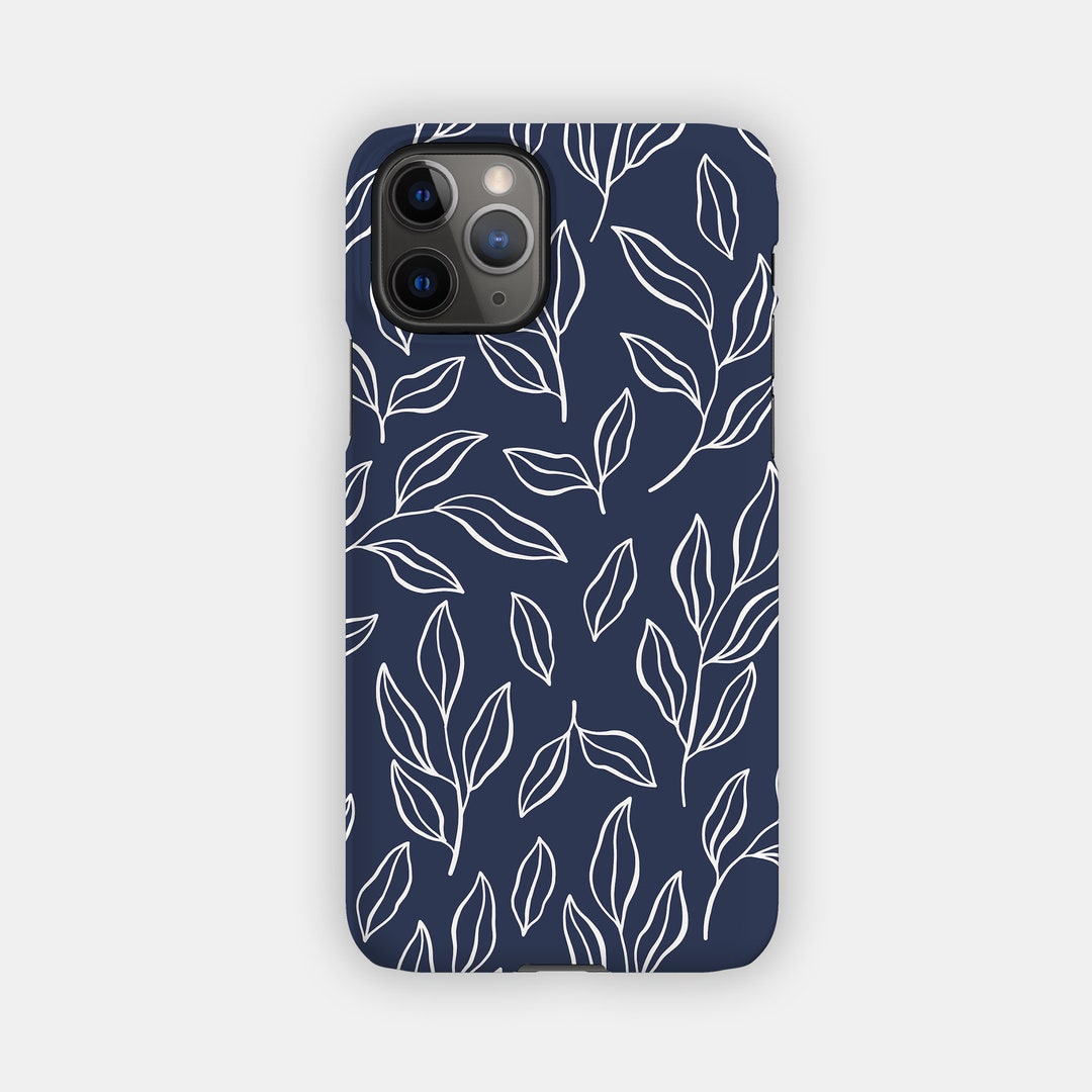 MIDNIGHT FOREST iPhone Case Blue Flowery Design for Your Apple iPhone ...