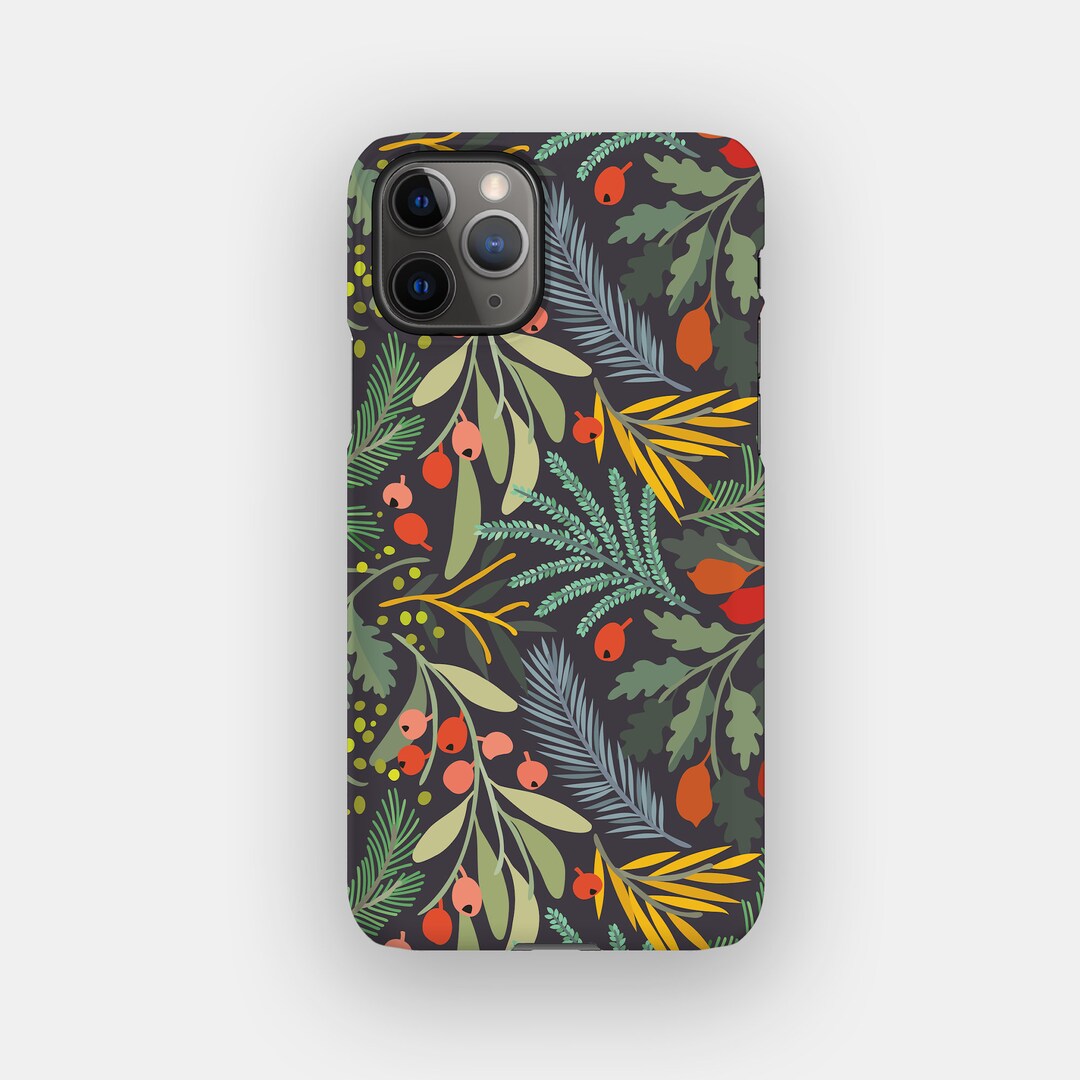 Autumn Stroll Phone Case | Aesthetic Floral Cover for iPhone 16 Pro Max ...