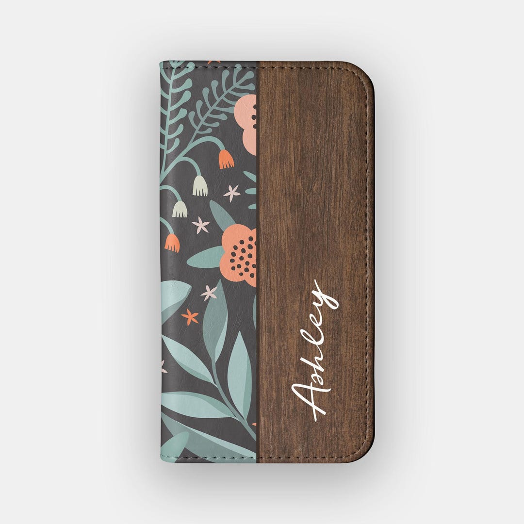 BLUE WILT Wallet as iPhone 16 Wallet, iPhone 15 Wallet, iPhone 14 ...