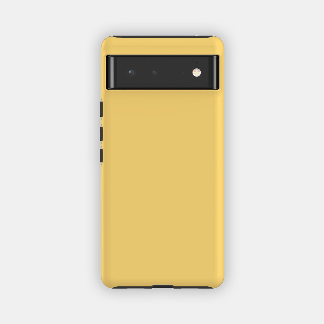 LEMON DROP Phone Case Block Colour Rich Yellow Design for Your Google ...